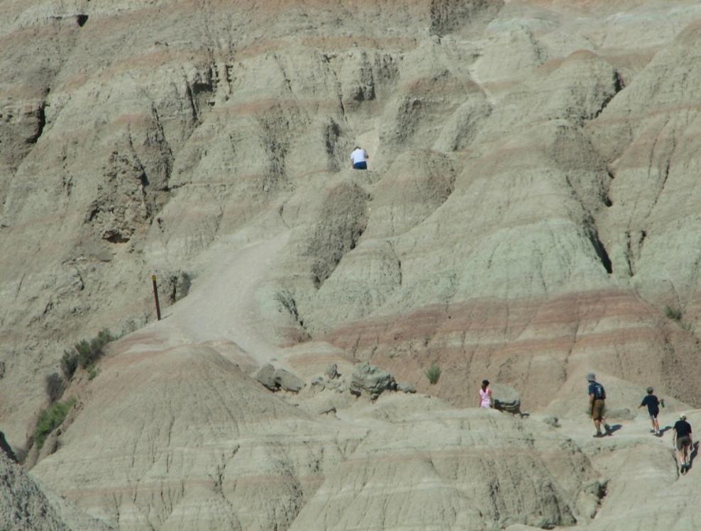 Fantastic Badlands National Park in South Dakota, USA