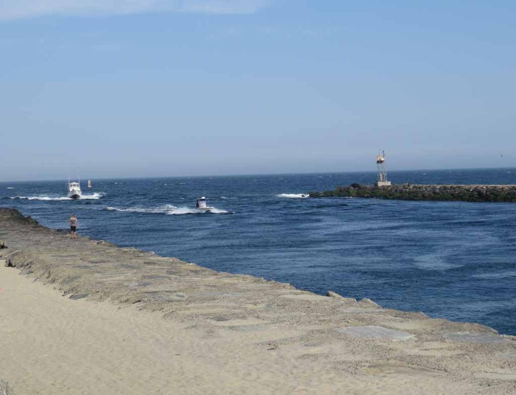 Shore Area of Belmar and Spring Lake in New Jersey