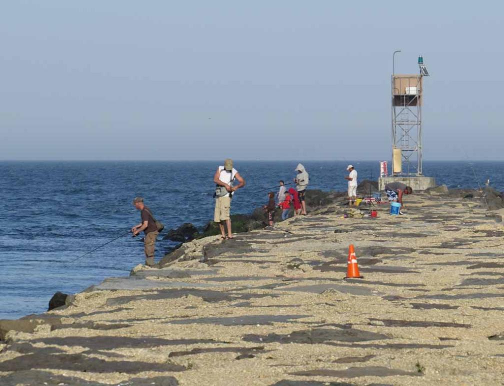 Shore Area of Belmar and Spring Lake in New Jersey